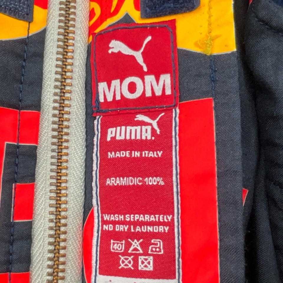 Authentic Team Issued 2022 Red Bull Racing F1 Team Puma Pit Crew Put ...