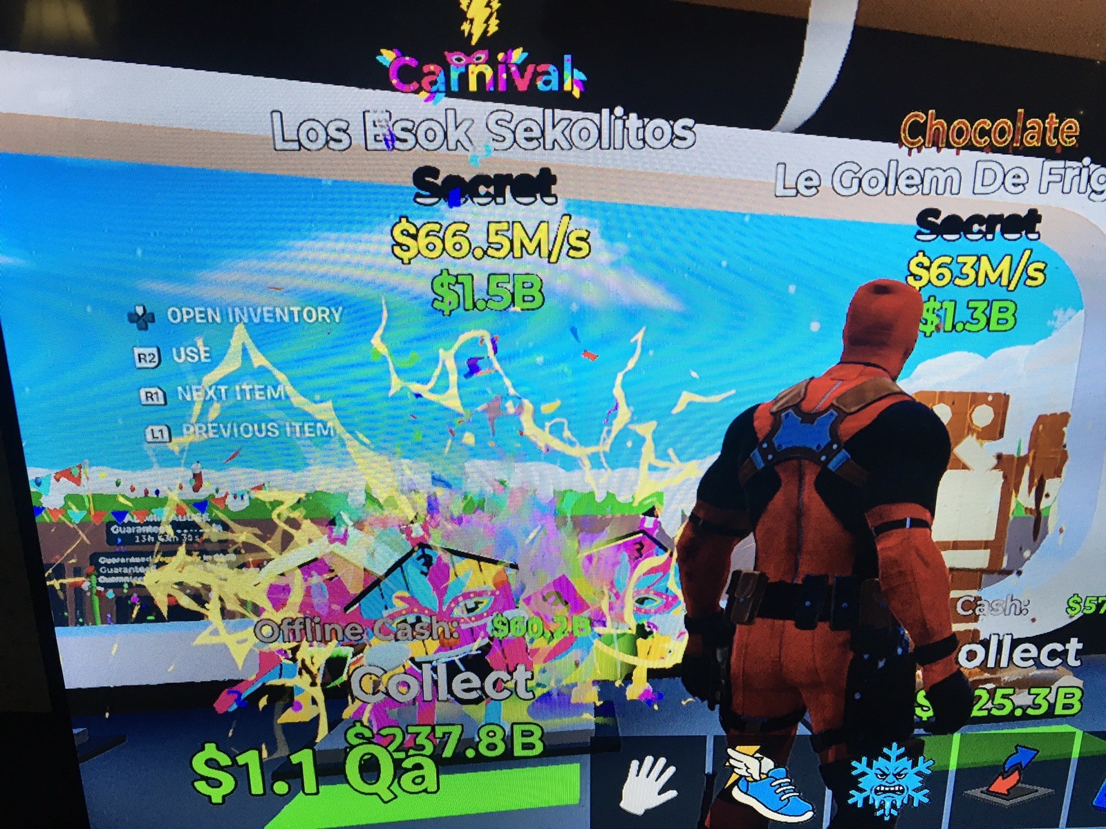 Fortnite Steal The Brainrot Carnaval Los Esok Sekolitos Lighting | eBay