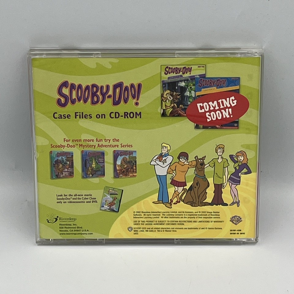Scooby Doo! Case File #1: The Glowing Bug Man CD-Rom PC Game 2002 | eBay