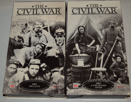 The Civil War Vintage VHS 1990 "A Very Bloody Affair" And “the Cause ...