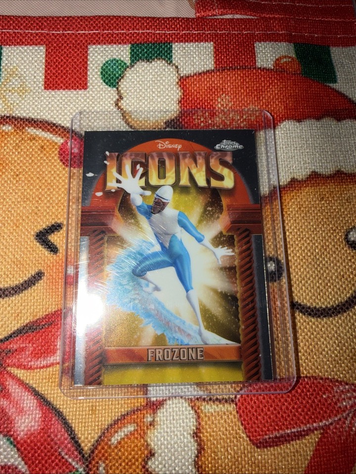2025 Topps Chrome Disney Icons Insert #DI-6 Frozone The Incredibles ...