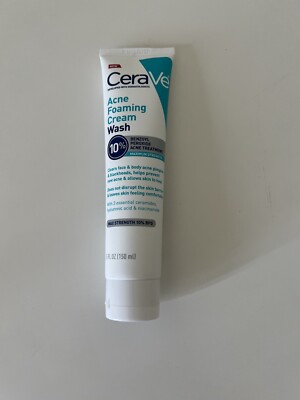Cerave Acne Foaming Cream Cleanser - 5oz 3606000512238| eBay