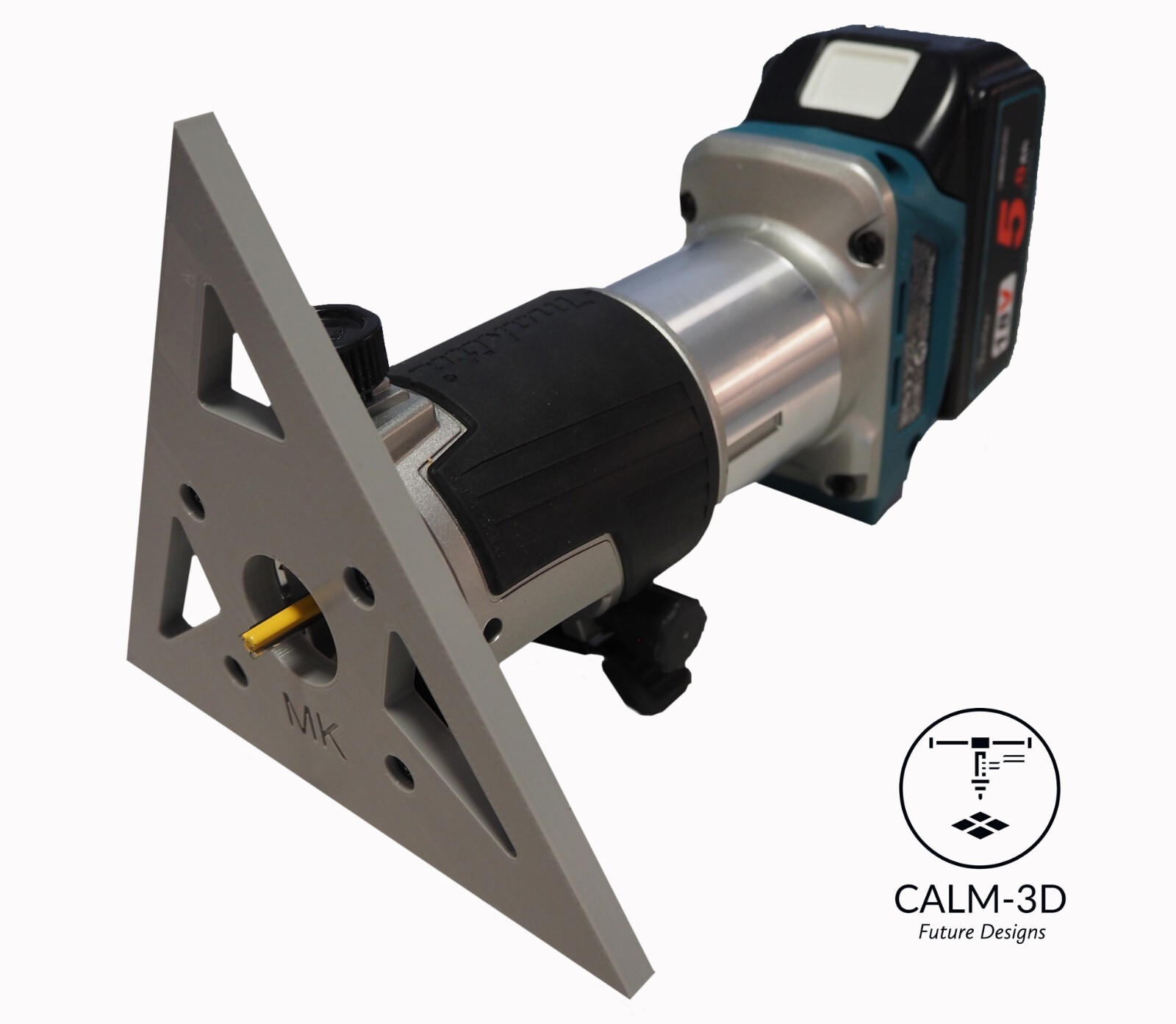 Makita DRT50 & RT0700C Compatible Triangular Trim Router Base – INC P&P ...