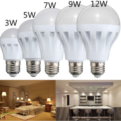 LED E27 3W 5W 7W 9W 12W 15W Energy-Saving Lamp Light Bulb Lamp Home ...