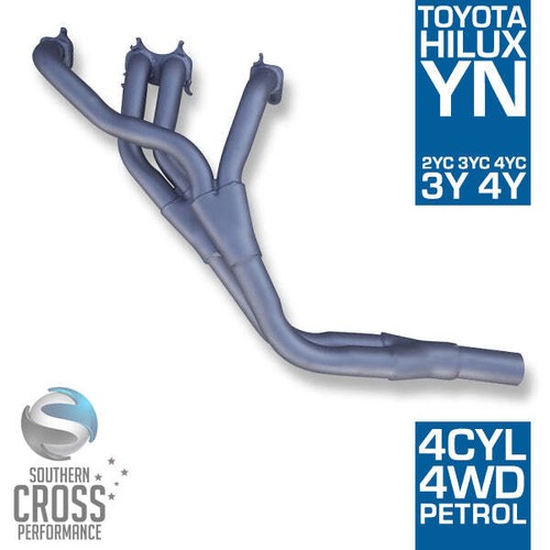Fits TOYOTA YN HiLux 2YC 3YC 4YC 3Y 4Y Headers Extractors SCPH057 ...