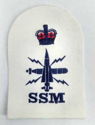 Royal Navy Sensors Submarine SSM Petty Officer Blue & White ...