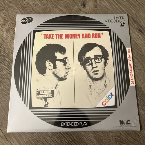 Take the Money and Run NEW SEALED Laserdisc LD Woody Allen Free Ship ...