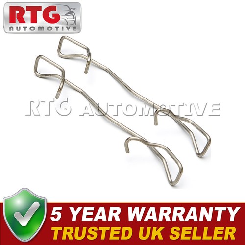 2x Brake Pad Spring Clips Front Rear Fits Ford Transit Connect Mk1 1.8 ...