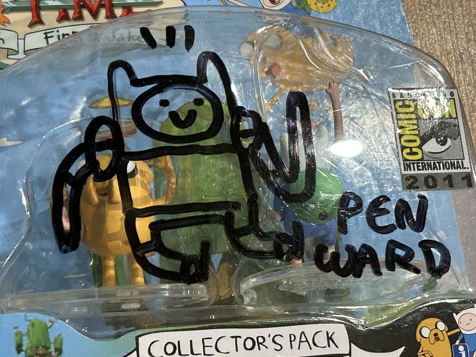 *SIGNED* Pen Ward Adventure Time 2011 SDCC collectable toy Autographed ...