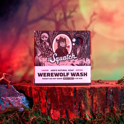 Dr. Squatch WEREWOLF WASH Bar Soap 5oz LIMITED EDITION! SOLD OUT! | eBay