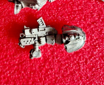 CHAOS SPACE MARINE NIGHT LORDS HERO COMBI FLAMER BITS - OOP METAL ...