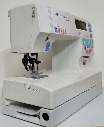 PFAFF 7570 Heavy-Duty Sewing Machine Pro-Serviced, 2-Year Warranty, IDT ...