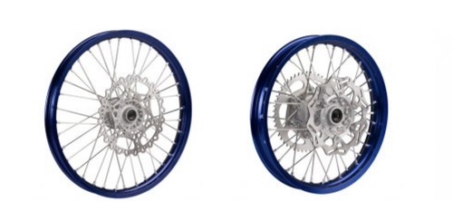 Yz125 Yz250 Blue Wheel Set Complete Front Rear DID OEM Stock Rim Hub ...