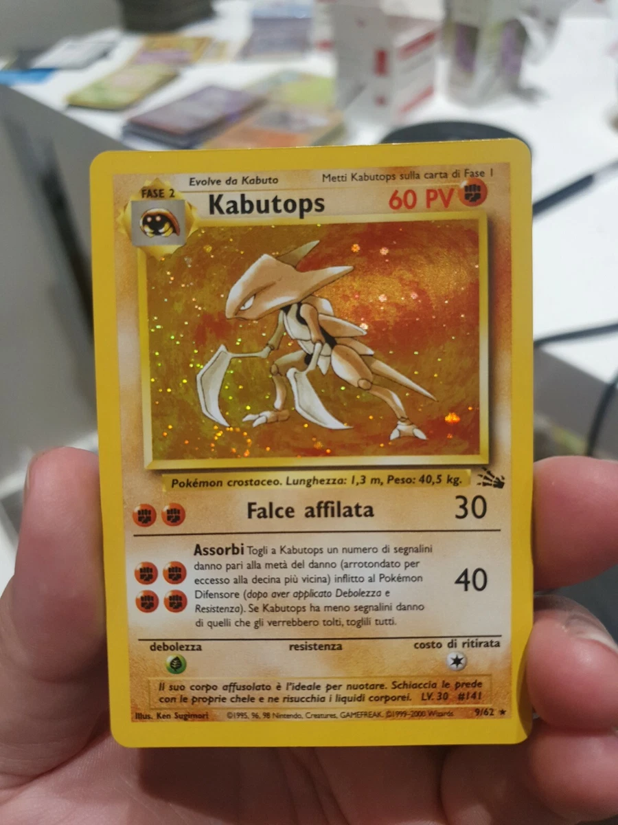 Kabutops Pokemon Card