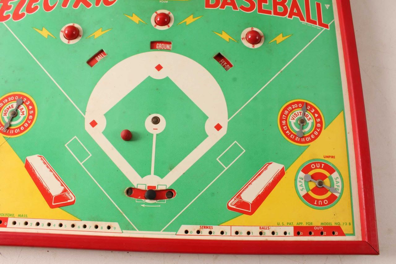 Vintage Jim Prentice Electric Baseball Game | eBay