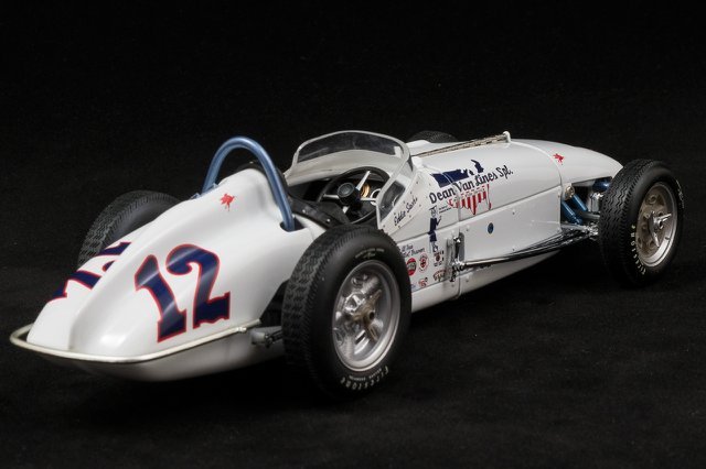 Race Car Formula 1 18 Vintage Indy 500 Classic Custom Hot Rod Model ...