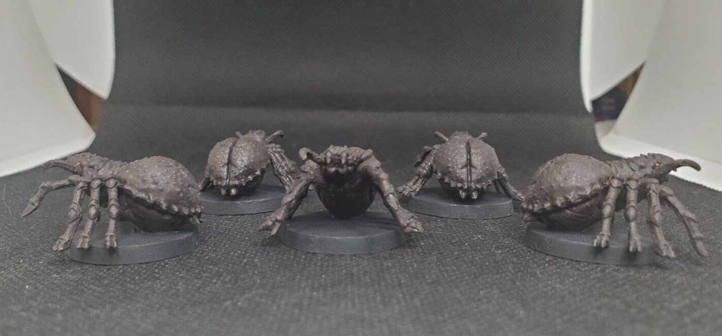 Giant Spider Miniatures D&D Pathfinder (Painted) | eBay