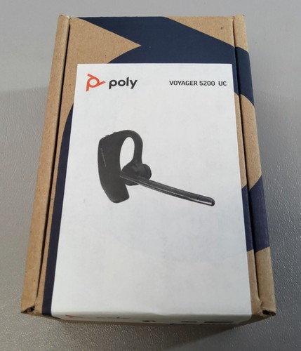 Plantronics Voyager 5200 UC Headset with Extended Range BT700 Dongle | eBay