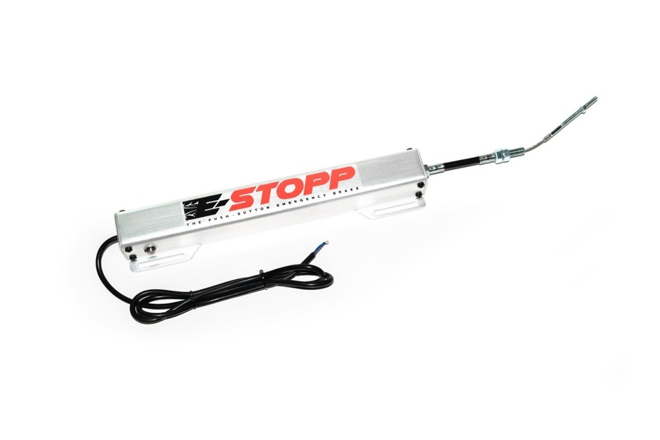 E-Stopp Electric Push Button Parking Brake Kit with Combiner Bracket | eBay