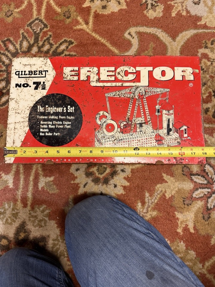 RARE Gilbert erector setS lot vintage See Photos | eBay