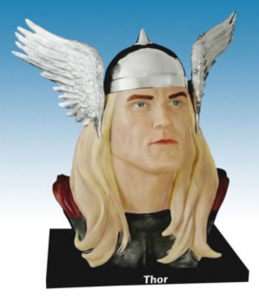 Thor Mini Bust Alex Ros Diamond Select | eBay