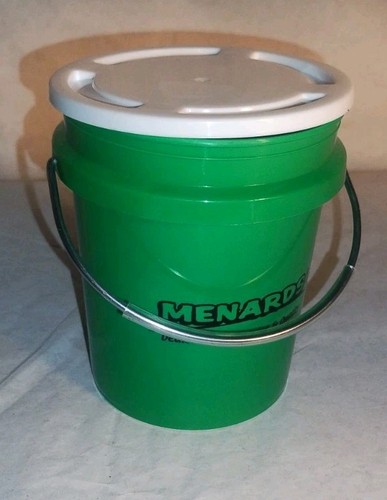 Menards Mini Bucket With Lid Paint Pail, 0.5-Quart ,400ml , 4in Tall | eBay