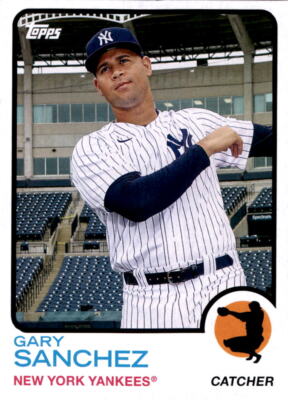 2021 Topps Archives #132 Gary Sanchez Yankees Baseball Card | eBay