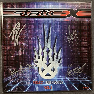 Static-X Project Regeneration Vol.2 Vinyl2023 Signed Litho. **LIMITED ...