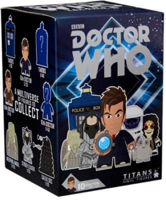Doctor Who TITANS: The 10th Doctor Single Unit Mystery Mini Blind Box ...