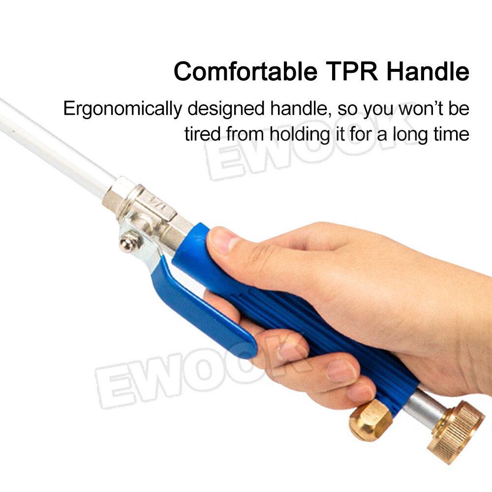 Hydro Jet High Pressure Power Washer Water Spray Gun Nozzle Wand ...