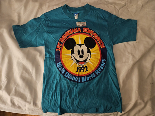 Disney 1992 1st Disneyana Convention T-Shirt Featuring Mickey Mouse (SM ...