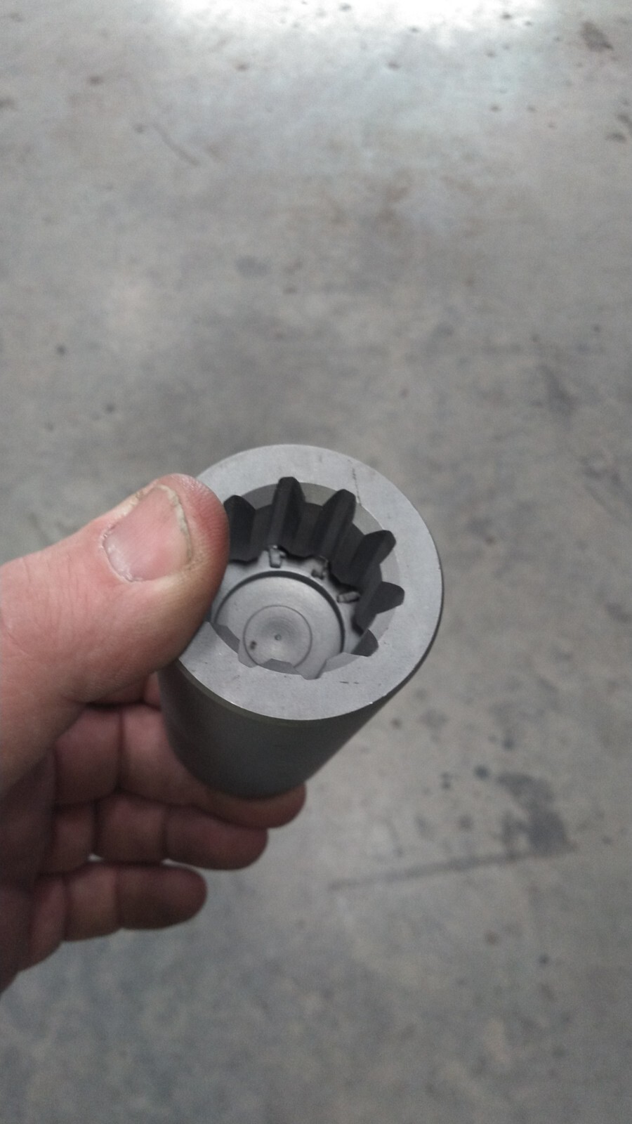 Chevy GM SM465 NP205 transfer case 10 spline input shaft and 10 spline ...