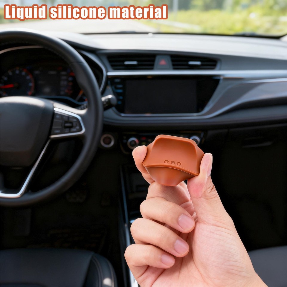 OBD Port Cover OBD Protective Dust Cover Diagnostic Connector Protector ...