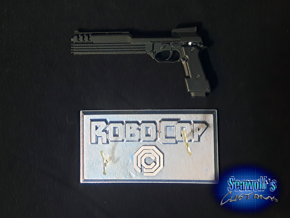 Robocop Auto 9 (Mini 3D Replica and Stand) | eBay