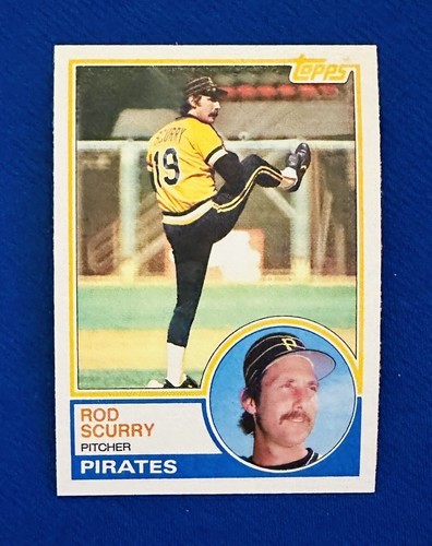 1983 TOPPS #537 ROD SCURRY PITTSBURGH PIRATES NM-MT or BETTER | eBay