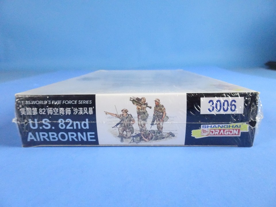US 82ND AIRBORNE #3006 1:35 World's Elite Forces SHANGHAI DRAGON New In ...
