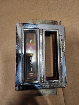 Mopar Automatic Slap Stick Shifter Chrome Bezel E-Body Plymouth Cuda ...