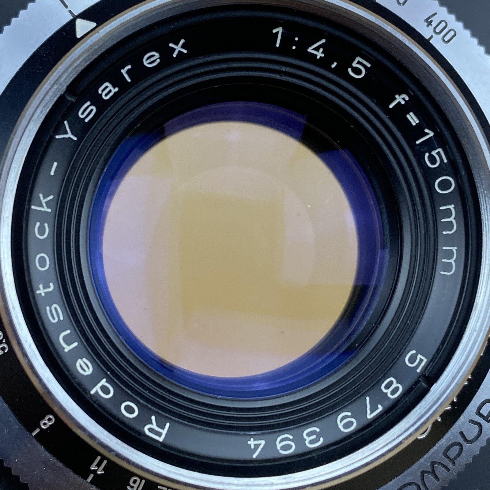 Rodenstock-Ysarex 150mm 4.5 Lens For 4x5 Camera W/ Lens Board | eBay UK