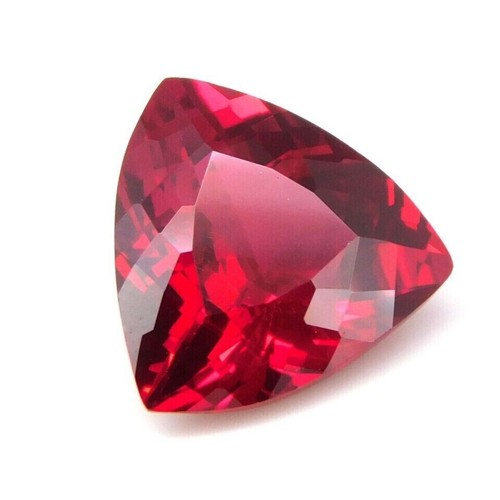 Natural Mozambique Red Ruby Facet Trillion Cut 10.60 Ct Loose Certified ...