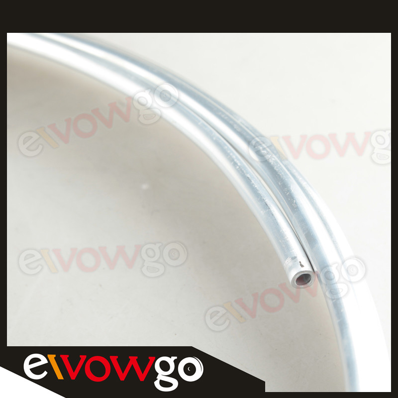 US SHIP Aluminum Fuel Line 5/16" 7.9mm x 25 FT (7.6m) Roll Fuel /Oil ...