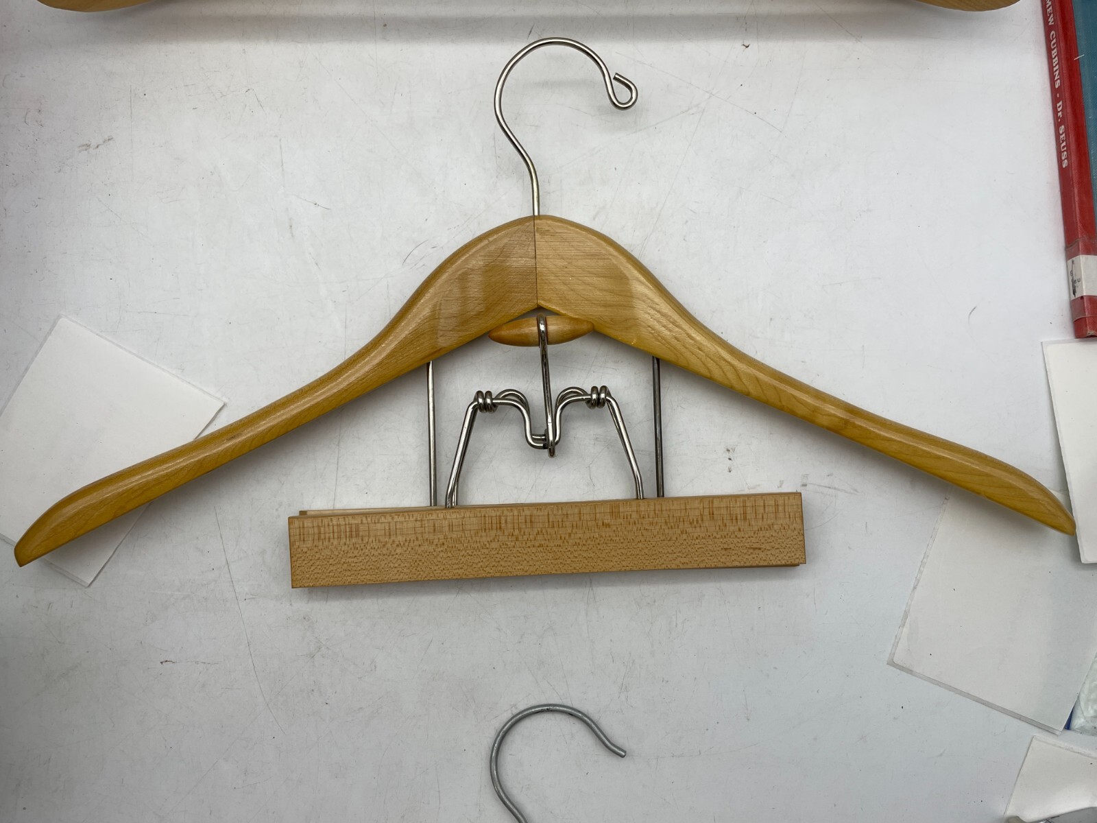 VINTAGE Wooden Hangers Thai Square Fashion Bangkok Th… - Gem