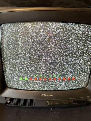 Vintage 1993 Emerson 13” CRT TV TC1379 Gaming Television no remote | eBay