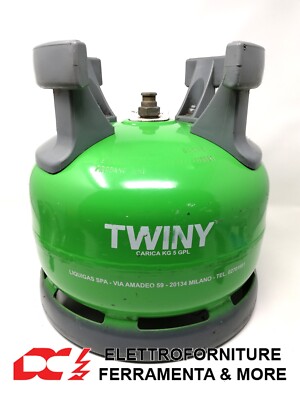 LIQUIGAS Twiny Bombola Gas 5 Kg GPL Propano Butano - SOLO RITIRO IN ...