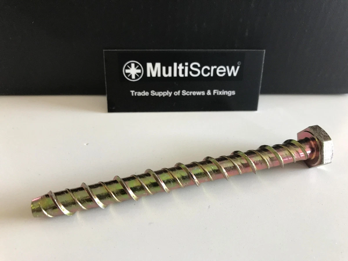 M8 X 150Mm Genuine Thunderbolt Masonry Concrete Anchor, 45% OFF