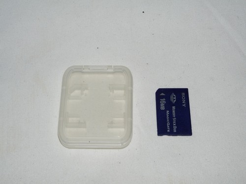 Sony 16MB MEGABYTE MSH-M16 Memory Stick Duo Magic Gate Memory Card | eBay