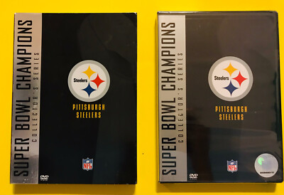 NFL Super Bowl Collection Pittsburgh Steelers 2-Disc Set DVD New Sealed ...