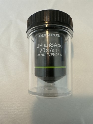 Olympus UPlanSapo 20x/0.75 Oil ∞/0.17/ FN26.5 UIS2 Objective | eBay