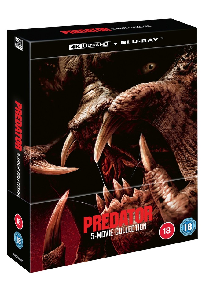 Predator: 5-movie Collection (4K UHD Blu-ray) Sonny Landham Brian ...