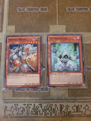 YUGIOH PSI-REFLECTOR + ASSAULT BEAST SDCK COMMON 1ST ED NM | eBay