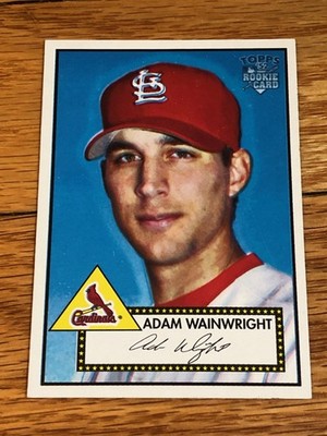 Adam Wainwright 2006 Topps 52 Rookie Card RC #183 - St. Louis Cardinals ...